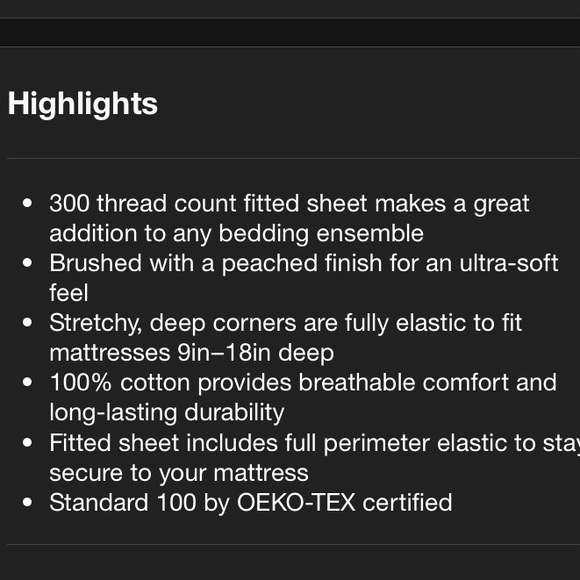 Threshold | Bedding | Nwt Threshold Twin 30 Count Sheet Set Light ...